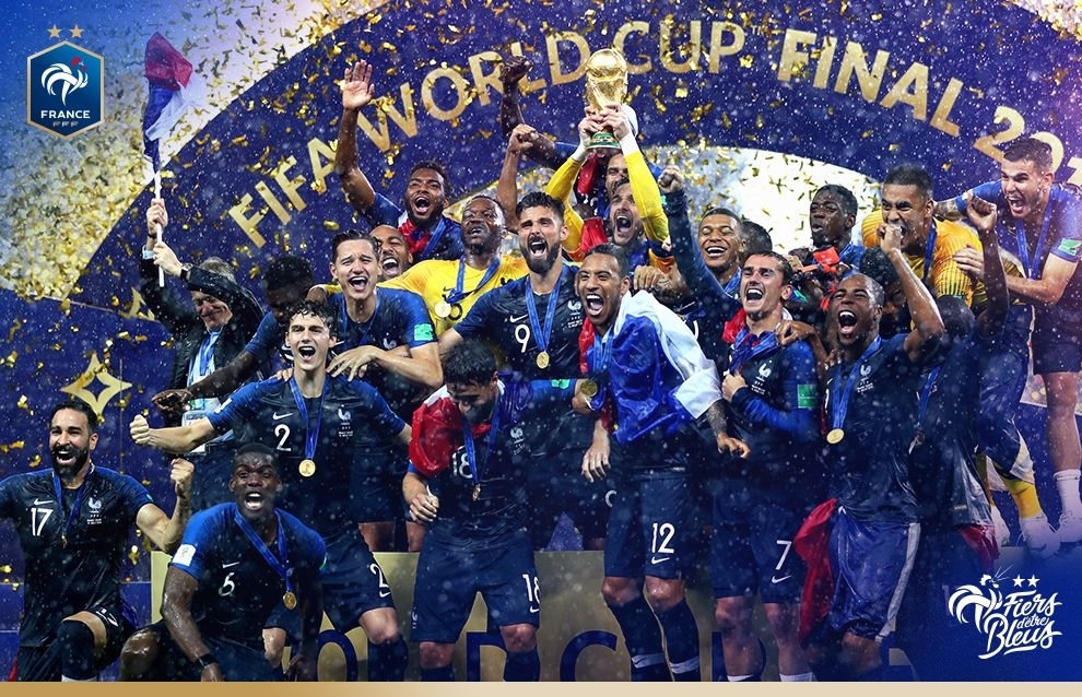 CDM : Résumé du parcours des champions du monde 2018 – Demivolée.com
